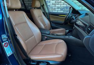 Blue BMW X1 2011 in Kaunas, with an engine capacity of 2.00 L and mileage of 280 thousand km for 6350 €, photo 23 on AUTOMOTO.COM.LV