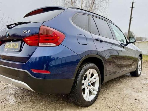 Blue BMW X1 2012 in Siauliai, with an engine capacity of 2.00 L and mileage of 292 thousand km for 9950 €, photo 8 on AUTOMOTO.COM.LV
