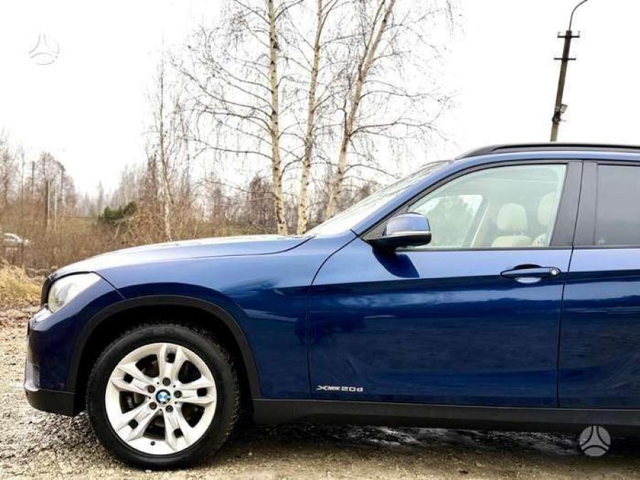 Blue BMW X1 2012 in Siauliai, with an engine capacity of 2.00 L and mileage of 292 thousand km for 8650 €, photo 11 on AUTOMOTO.COM.LV