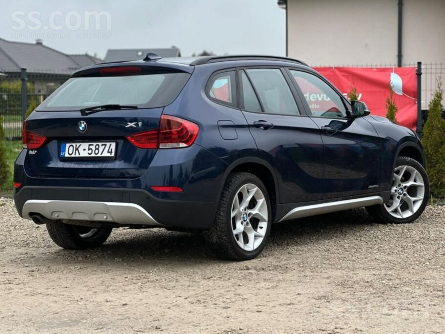 Blue BMW X1 2012 in Jelgava, with an engine capacity of 2.00 L and mileage of 0 thousand km for 8990 €, photo 7 on AUTOMOTO.COM.LV