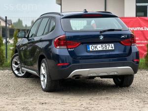 Blue BMW X1 2012 in Jelgava, with an engine capacity of 2.00 L and mileage of 0 thousand km for 8990 €, photo 10 on AUTOMOTO.COM.LV