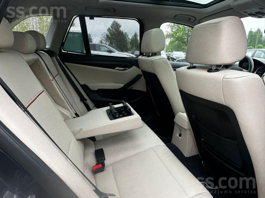 Blue BMW X1 2012 in Jelgava, with an engine capacity of 2.00 L and mileage of 0 thousand km for 8990 €, photo 14 on AUTOMOTO.COM.LV
