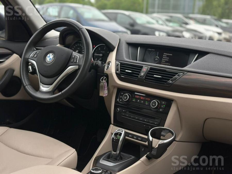 Blue BMW X1 2012 in Jelgava, with an engine capacity of 2.00 L and mileage of 0 thousand km for 8990 €, photo 18 on AUTOMOTO.COM.LV
