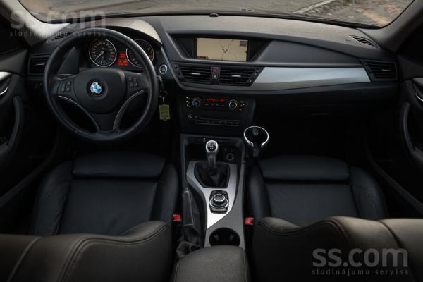 Blue BMW X1 2012 in Jelgava, with an engine capacity of 2.00 L and mileage of 0 thousand km for 5990 €, photo 6 on AUTOMOTO.COM.LV