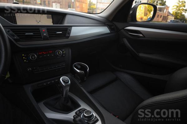 Blue BMW X1 2012 in Jelgava, with an engine capacity of 2.00 L and mileage of 0 thousand km for 5990 €, photo 10 on AUTOMOTO.COM.LV
