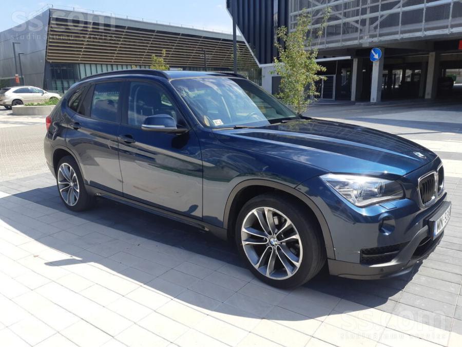 Blue BMW X1 2013 in Riga, with an engine capacity of 2.00 L and mileage of 215 thousand km for 8500 €, photo 1 on AUTOMOTO.COM.LV