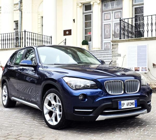 Blue BMW X1 2013 in Tallinn, with an engine capacity of 2.00 L and mileage of 212 thousand km for 8880 €, photo 6 on AUTOMOTO.COM.LV