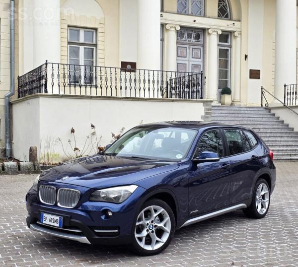 Blue BMW X1 2013 in Tallinn, with an engine capacity of 2.00 L and mileage of 212 thousand km for 8880 €, photo 7 on AUTOMOTO.COM.LV