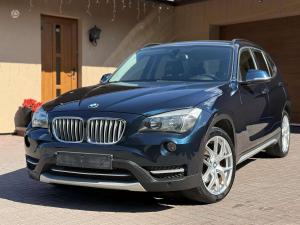 Blue BMW X1 2013 in Utena, with an engine capacity of 2.00 L and mileage of 249 thousand km for 7950 €, photo  on AUTOMOTO.COM.LV