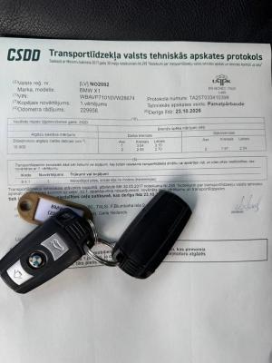 Синий БМВ Х1 2013 в Талси, объемом двигателя 2.00 л и пробегом 229 тыс. км за 8300 €, фото 11 на AUTOMOTO.COM.LV