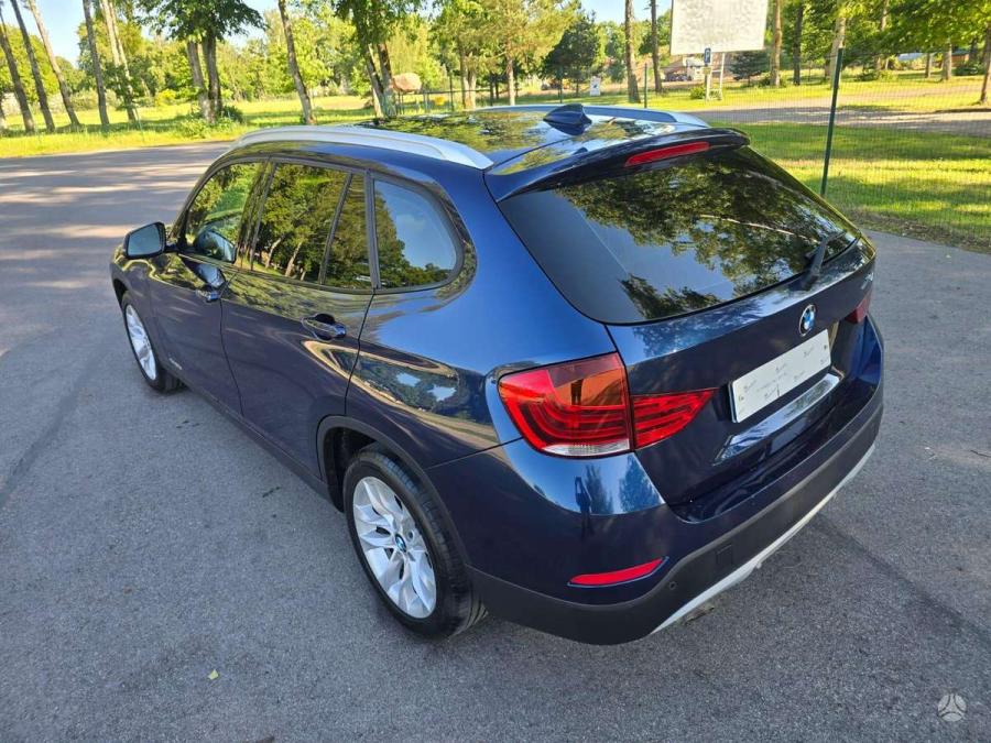 Blue BMW X1 2013 in Taurage, with an engine capacity of 2.00 L and mileage of 220 thousand km for 6499 €, photo 8 on AUTOMOTO.COM.LV