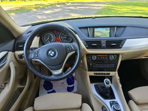 Blue BMW X1 2013 in Taurage, with an engine capacity of 2.00 L and mileage of 220 thousand km for 6499 €, photo 10 on AUTOMOTO.COM.LV