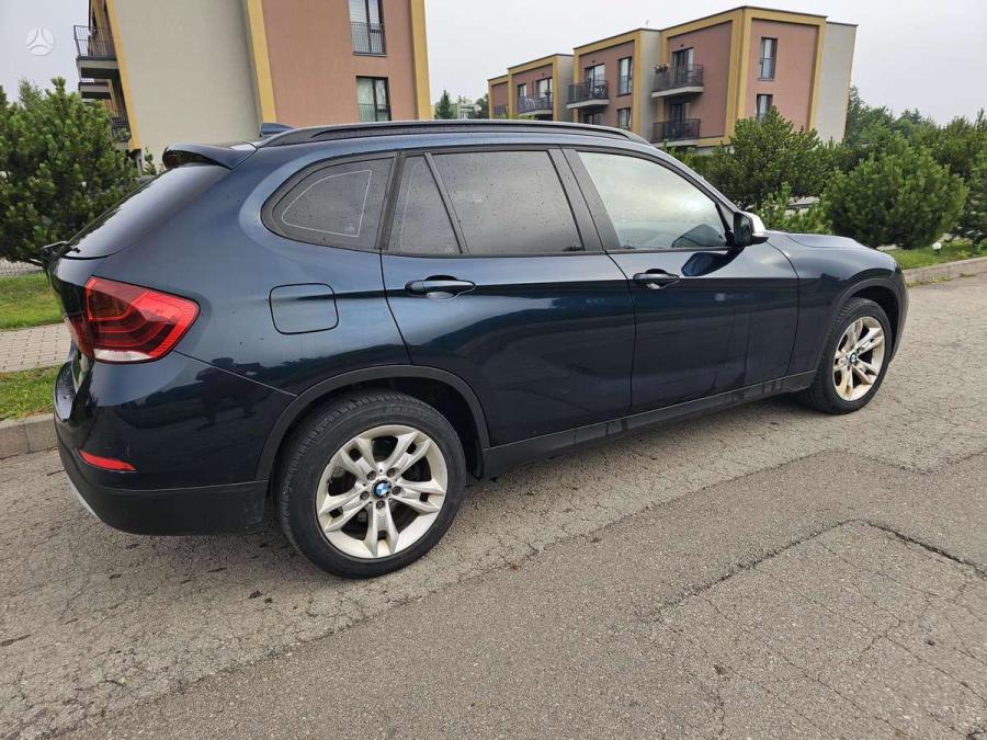 Blue BMW X1 2013 in Palanga, with an engine capacity of 2.00 L and mileage of 325 thousand km for 5650 €, photo 10 on AUTOMOTO.COM.LV