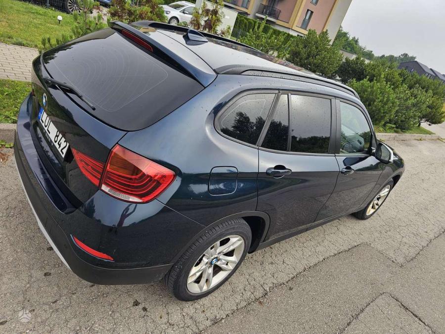 Blue BMW X1 2013 in Palanga, with an engine capacity of 2.00 L and mileage of 325 thousand km for 5650 €, photo 13 on AUTOMOTO.COM.LV