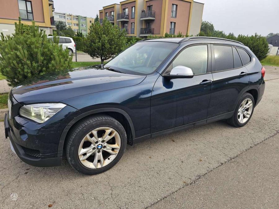 Blue BMW X1 2013 in Palanga, with an engine capacity of 2.00 L and mileage of 325 thousand km for 5650 €, photo 15 on AUTOMOTO.COM.LV