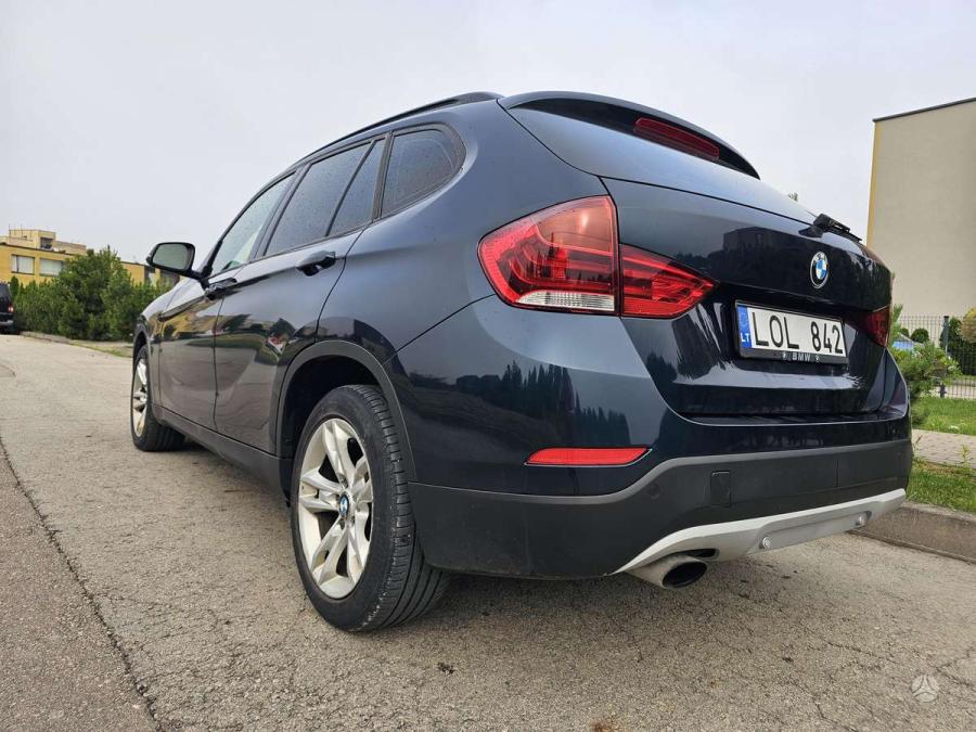 Blue BMW X1 2013 in Palanga, with an engine capacity of 2.00 L and mileage of 325 thousand km for 5650 €, photo 24 on AUTOMOTO.COM.LV