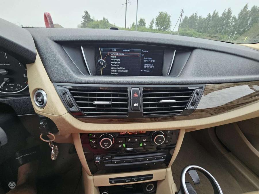 Blue BMW X1 2013 in Palanga, with an engine capacity of 2.00 L and mileage of 325 thousand km for 5650 €, photo 36 on AUTOMOTO.COM.LV
