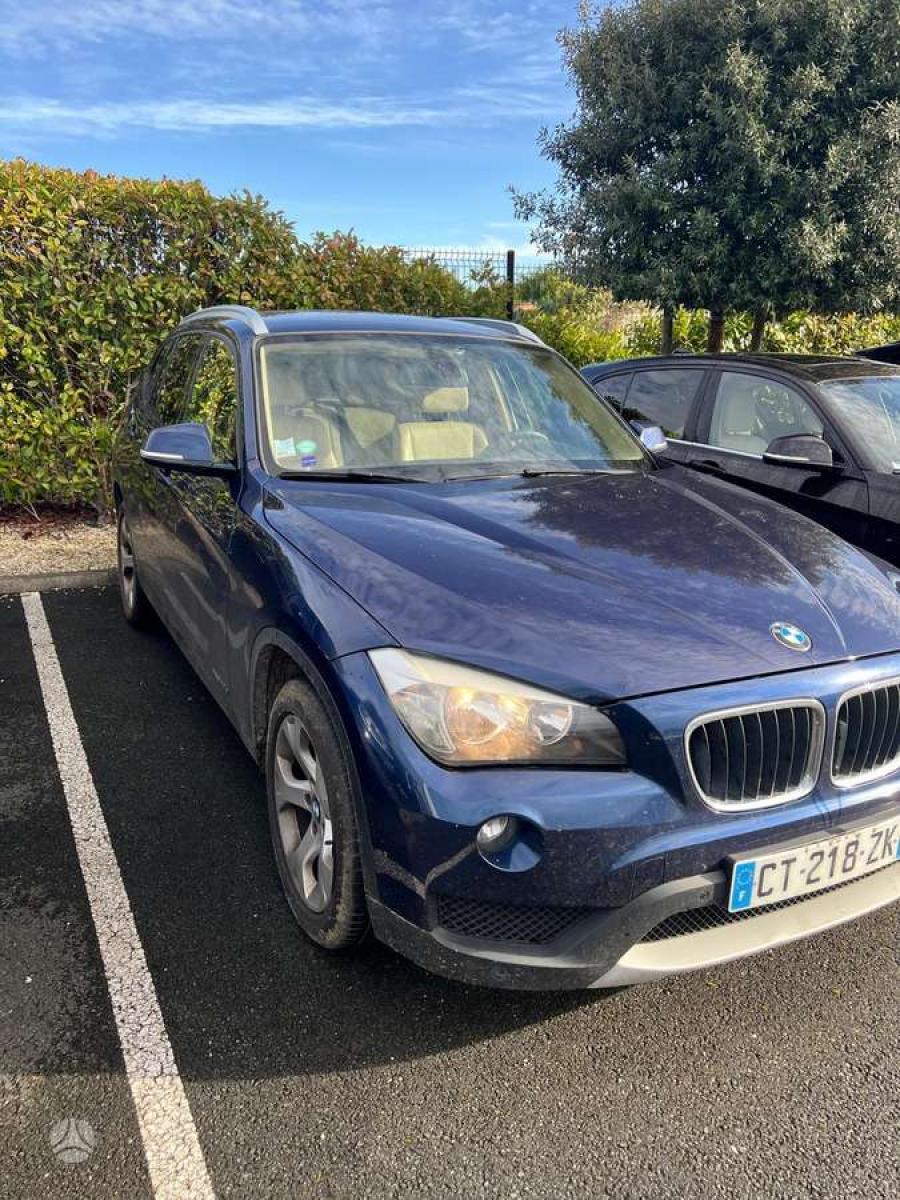 Blue BMW X1 2014 in Taurage, with an engine capacity of 2.00 L and mileage of 220 thousand km for 6900 €, photo 1 on AUTOMOTO.COM.LV