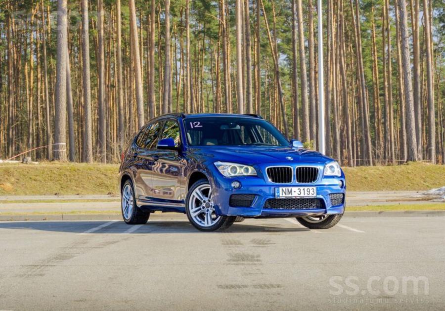 Blue BMW X1 2014 in Riga, with an engine capacity of 2.00 L and mileage of 269 thousand km for 10990 €, photo 2 on AUTOMOTO.COM.LV