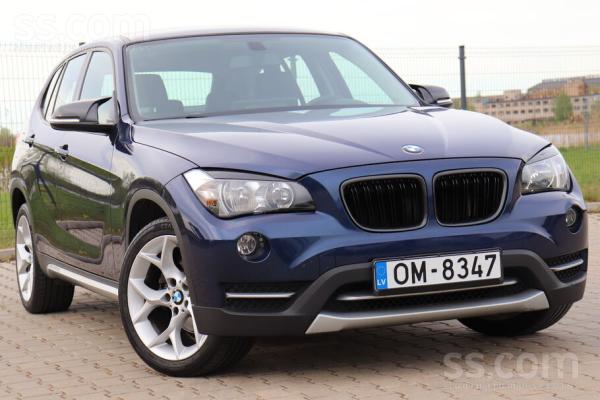 Blue BMW X1 2014 in Riga, with an engine capacity of 2.00 L and mileage of 251 thousand km for 7750 €, photo 1 on AUTOMOTO.COM.LV