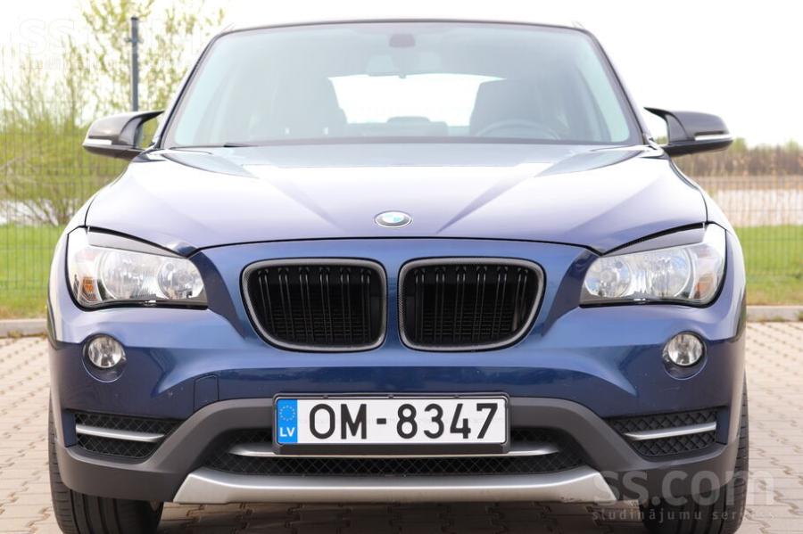Blue BMW X1 2014 in Riga, with an engine capacity of 2.00 L and mileage of 251 thousand km for 7750 €, photo 4 on AUTOMOTO.COM.LV