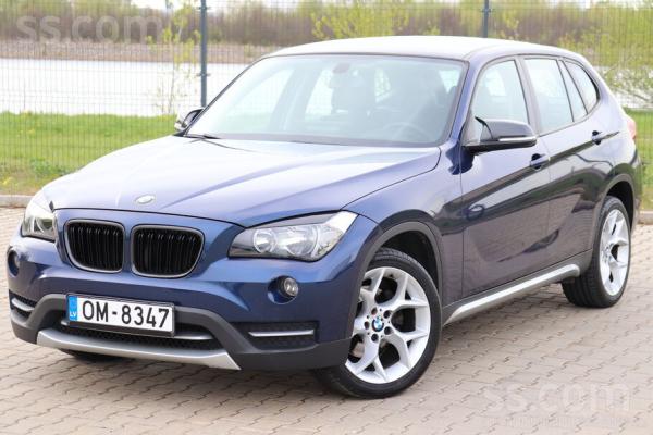 Blue BMW X1 2014 in Riga, with an engine capacity of 2.00 L and mileage of 251 thousand km for 7750 €, photo 4 on AUTOMOTO.COM.LV