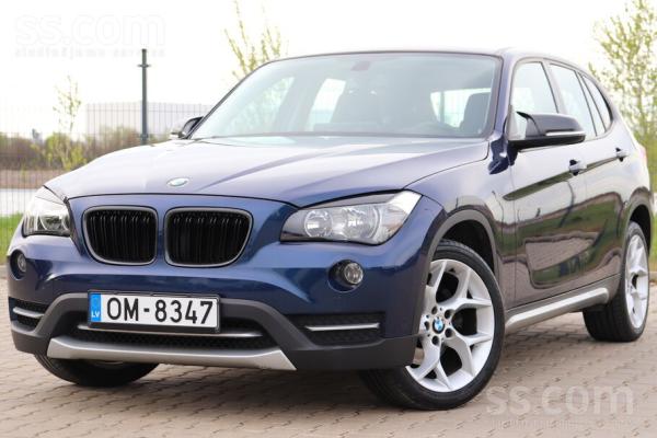 Blue BMW X1 2014 in Riga, with an engine capacity of 2.00 L and mileage of 251 thousand km for 7750 €, photo 5 on AUTOMOTO.COM.LV