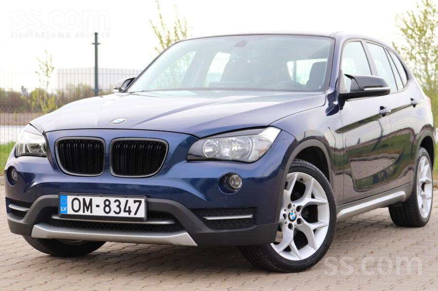 Blue BMW X1 2014 in Riga, with an engine capacity of 2.00 L and mileage of 251 thousand km for 7750 €, photo 6 on AUTOMOTO.COM.LV