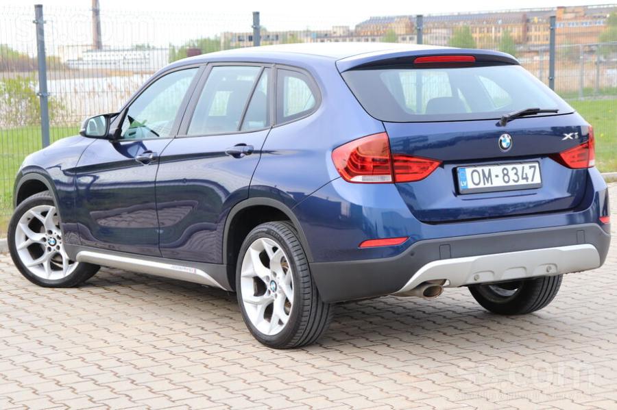 Blue BMW X1 2014 in Riga, with an engine capacity of 2.00 L and mileage of 251 thousand km for 7750 €, photo 11 on AUTOMOTO.COM.LV