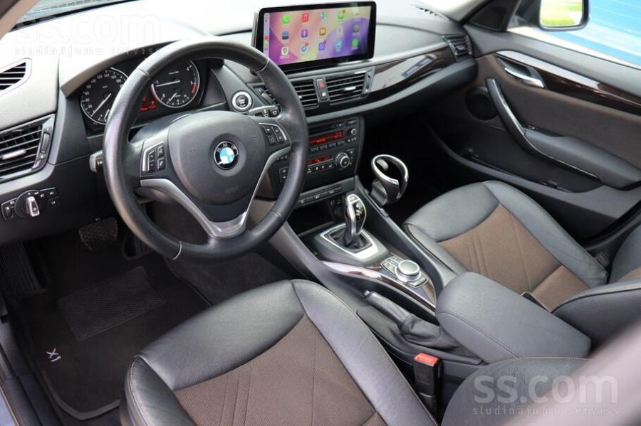Blue BMW X1 2014 in Riga, with an engine capacity of 2.00 L and mileage of 251 thousand km for 7750 €, photo 16 on AUTOMOTO.COM.LV