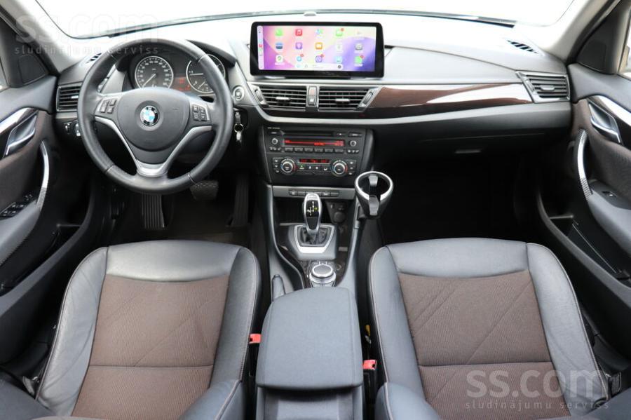 Blue BMW X1 2014 in Riga, with an engine capacity of 2.00 L and mileage of 251 thousand km for 7750 €, photo 21 on AUTOMOTO.COM.LV