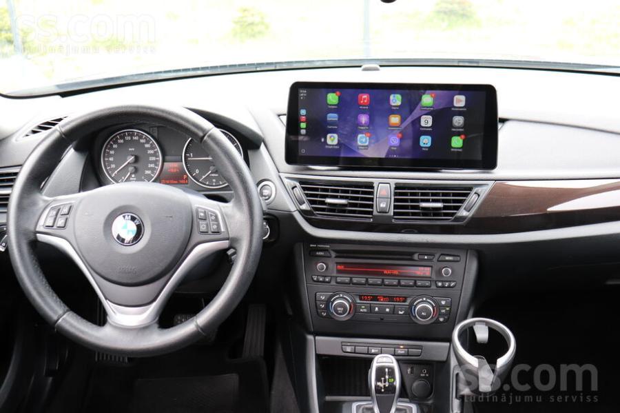 Blue BMW X1 2014 in Riga, with an engine capacity of 2.00 L and mileage of 251 thousand km for 7750 €, photo 22 on AUTOMOTO.COM.LV