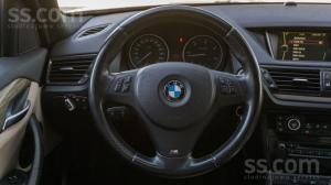 Blue BMW X1 2014 in Riga, with an engine capacity of 2.00 L and mileage of 269 thousand km for 9490 €, photo 14 on AUTOMOTO.COM.LV