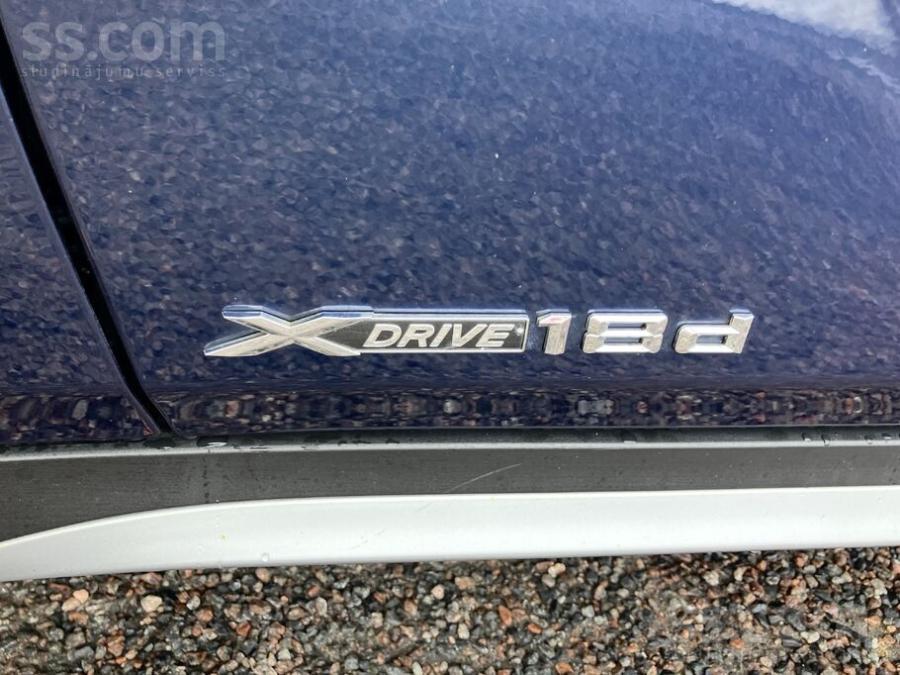 Zils BMW X1 2015 Talsi, ar dzinēja tilpumu 2.00 L un nobraukumu 210 tūkst. km par 10999 €, foto 10 vietnē AUTOMOTO.COM.LV