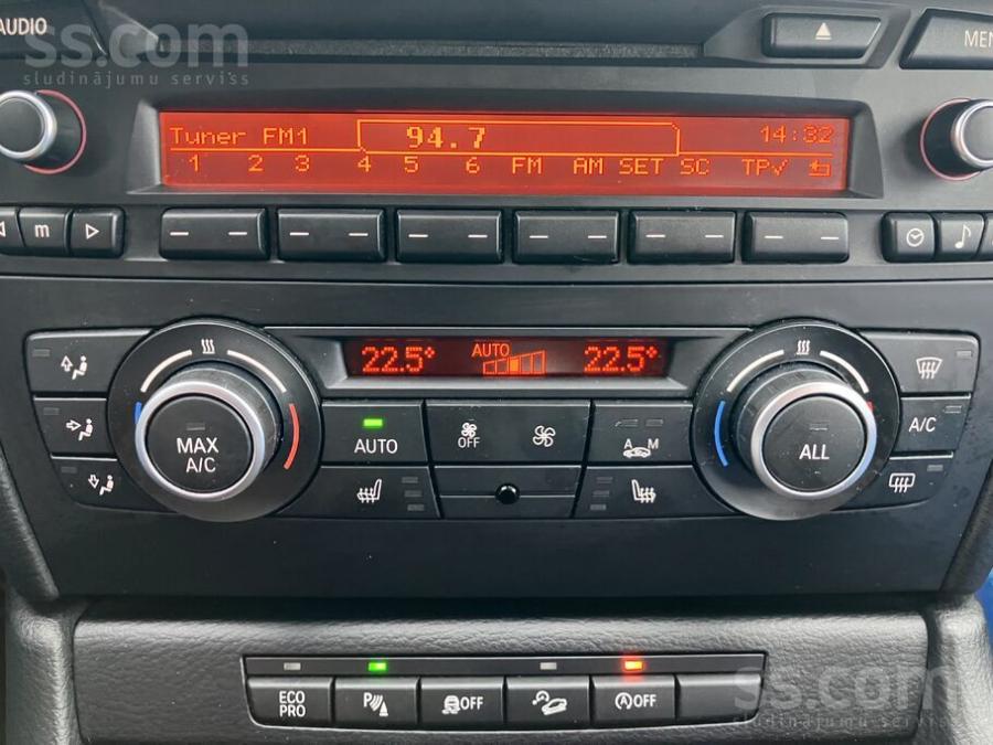 Zils BMW X1 2015 Talsi, ar dzinēja tilpumu 2.00 L un nobraukumu 210 tūkst. km par 10999 €, foto 13 vietnē AUTOMOTO.COM.LV