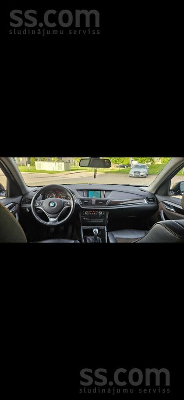 Blue BMW X1 2015 in Riga, with an engine capacity of 2.00 L and mileage of 333 thousand km for 7300 €, photo 9 on AUTOMOTO.COM.LV