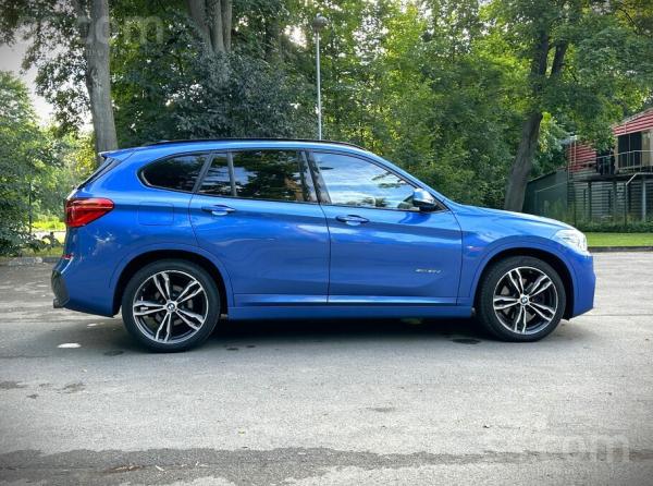 Blue BMW X1 2016 in Riga, with an engine capacity of 2.00 L and mileage of 0 thousand km for 12500 €, photo 2 on AUTOMOTO.COM.LV
