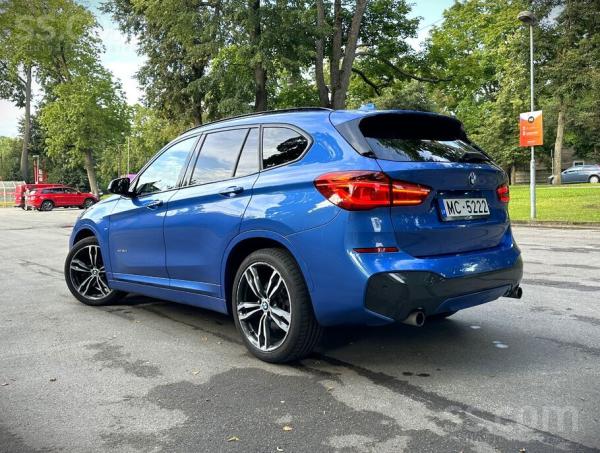 Blue BMW X1 2016 in Riga, with an engine capacity of 2.00 L and mileage of 0 thousand km for 12500 €, photo 5 on AUTOMOTO.COM.LV