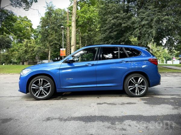 Blue BMW X1 2016 in Riga, with an engine capacity of 2.00 L and mileage of 0 thousand km for 12500 €, photo 6 on AUTOMOTO.COM.LV