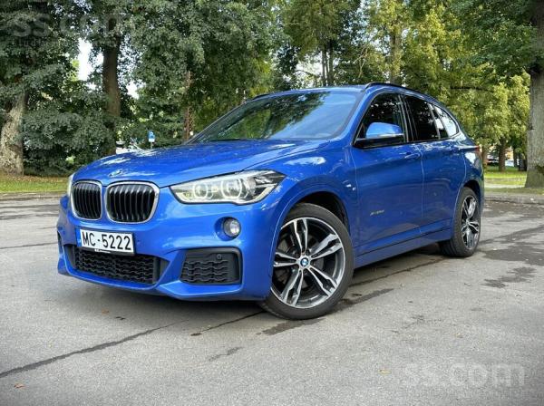 Blue BMW X1 2016 in Riga, with an engine capacity of 2.00 L and mileage of 0 thousand km for 12500 €, photo 7 on AUTOMOTO.COM.LV