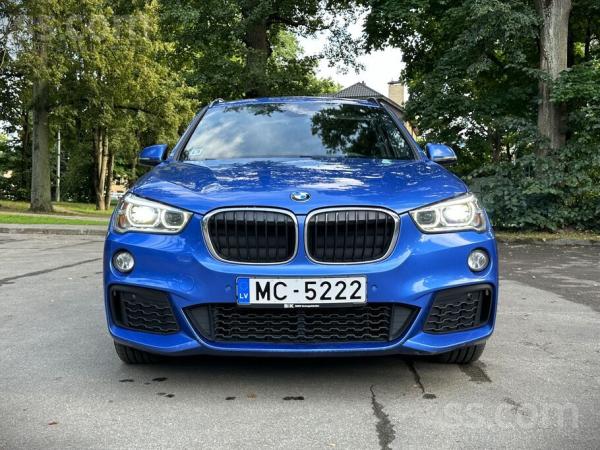 Blue BMW X1 2016 in Riga, with an engine capacity of 2.00 L and mileage of 0 thousand km for 12500 €, photo 8 on AUTOMOTO.COM.LV