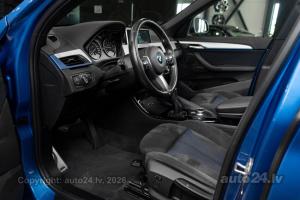 Blue BMW X1 2016 in Riga, with an engine capacity of 2.00 L and mileage of 140 thousand km for 20300 €, photo 8 on AUTOMOTO.COM.LV