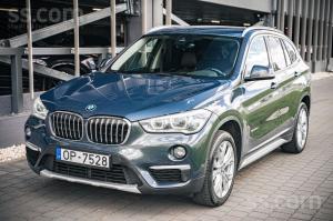Blue BMW X1 2016 in Riga, with an engine capacity of 2.00 L and mileage of 284 thousand km for 11990 €, photo  on AUTOMOTO.COM.LV