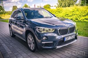 Blue BMW X1 2016 in Riga, with an engine capacity of 2.00 L and mileage of 284 thousand km for 11990 €, photo 4 on AUTOMOTO.COM.LV