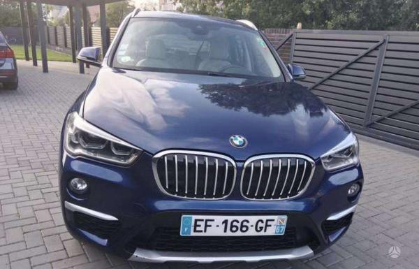 BMW X1 2016 in Kaunas on AUTOMOTO.COM.LV Blue BMW X1 2016 in Kaunas, with an engine capacity of 2.00 L and mileage of 380 thousand km for 6300 €, photo 1 on AUTOMOTO.COM.LV