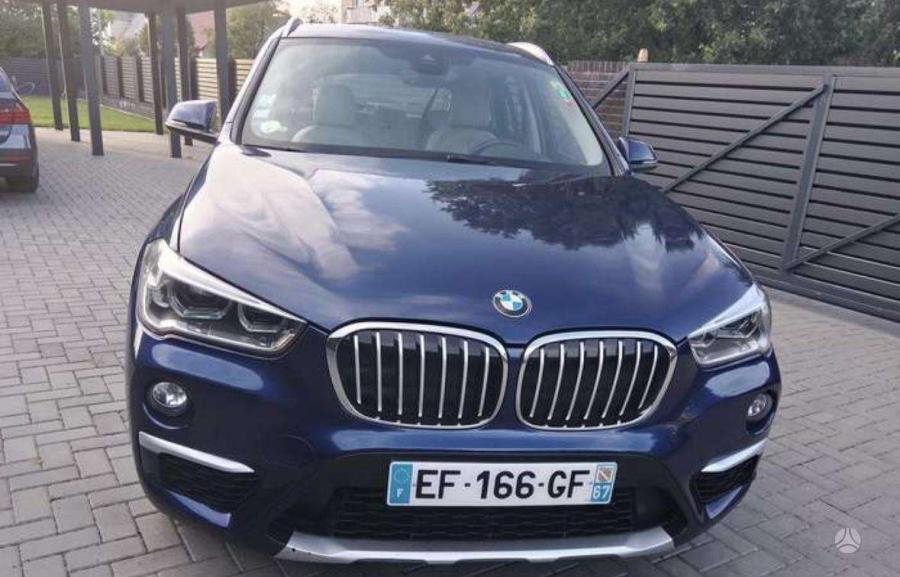 Blue BMW X1 2016 in Kaunas, with an engine capacity of 2.00 L and mileage of 380 thousand km for 6300 €, photo 1 on AUTOMOTO.COM.LV