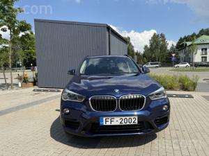 Blue BMW X1 2017 in Riga, with an engine capacity of 2.00 L and mileage of 186 thousand km for 21600 €, photo 3 on AUTOMOTO.COM.LV