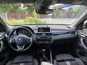 Blue BMW X1 2017 in Riga, with an engine capacity of 2.00 L and mileage of 186 thousand km for 21600 €, photo 8 on AUTOMOTO.COM.LV