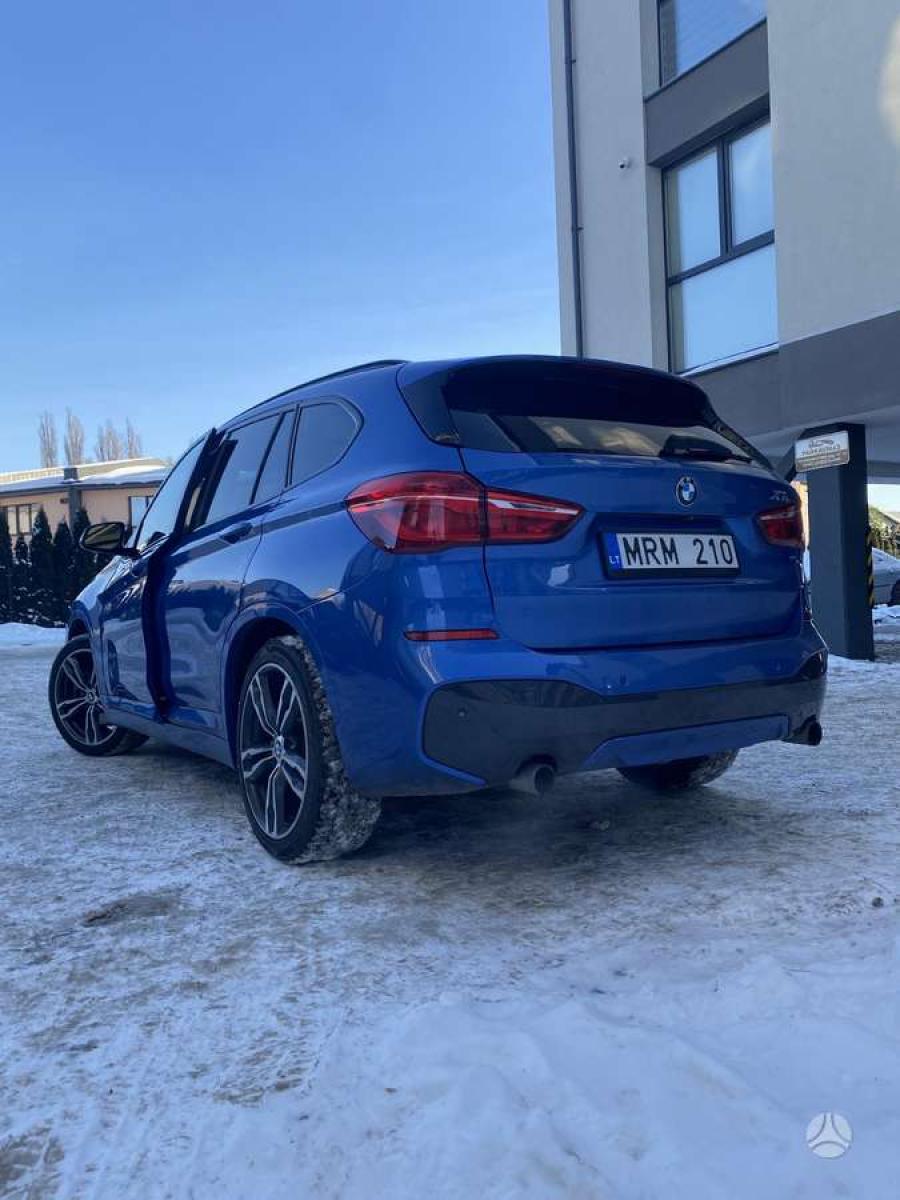 Blue BMW X1 2017 in Kaunas, with an engine capacity of 2.80 L and mileage of 130 thousand km for 17500 €, photo 3 on AUTOMOTO.COM.LV