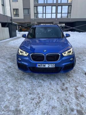 Blue BMW X1 2017 in Kaunas, with an engine capacity of 2.80 L and mileage of 130 thousand km for 17500 €, photo 6 on AUTOMOTO.COM.LV